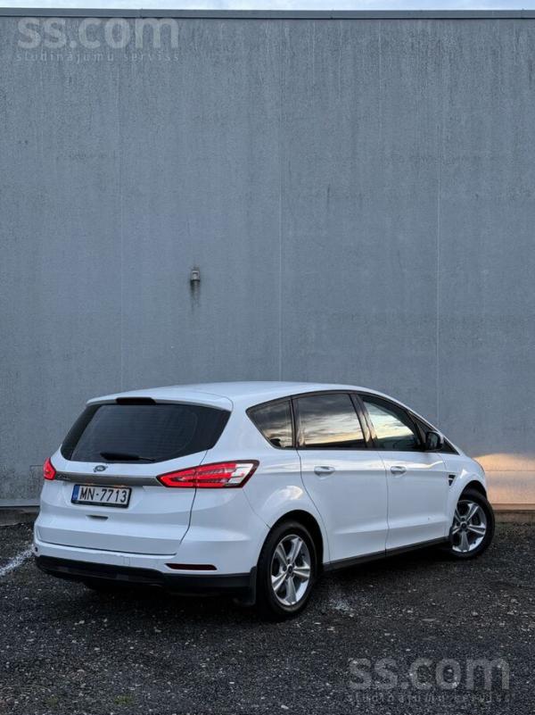 White Ford S-Max 2015 in Riga, with an engine capacity of 2.00 L and mileage of 450 thousand km for 5350 €, photo 5 on AUTOMOTO.COM.LV