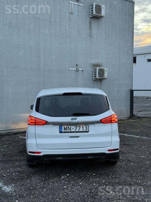 White Ford S-Max 2015 in Riga, with an engine capacity of 2.00 L and mileage of 450 thousand km for 5350 €, photo 6 on AUTOMOTO.COM.LV