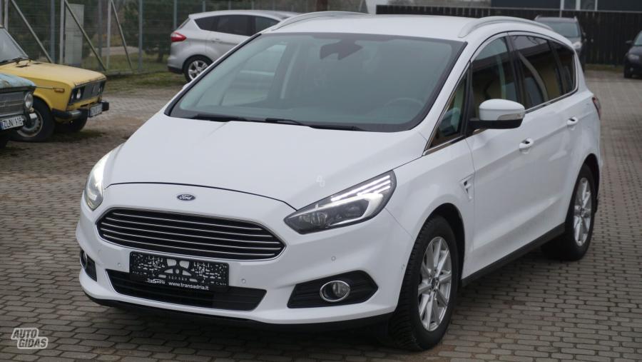 Balts Ford S-Max 2016 Kvietiniai, ar dzinēja tilpumu 2.00 L un nobraukumu 194 tūkst. km par 8800 €, foto 2 vietnē AUTOMOTO.COM.LV