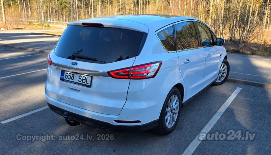 Balts Ford S-Max 2016 Tallina, ar dzinēja tilpumu 2.00 L un nobraukumu 269 tūkst. km par 10600 €, foto 4 vietnē AUTOMOTO.COM.LV