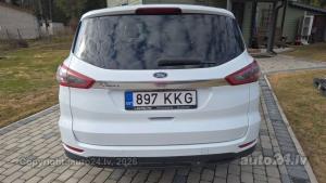 White Ford S-Max 2017 in Tallinn, with an engine capacity of 2.00 L and mileage of 0 thousand km for 10800 €, photo 3 on AUTOMOTO.COM.LV