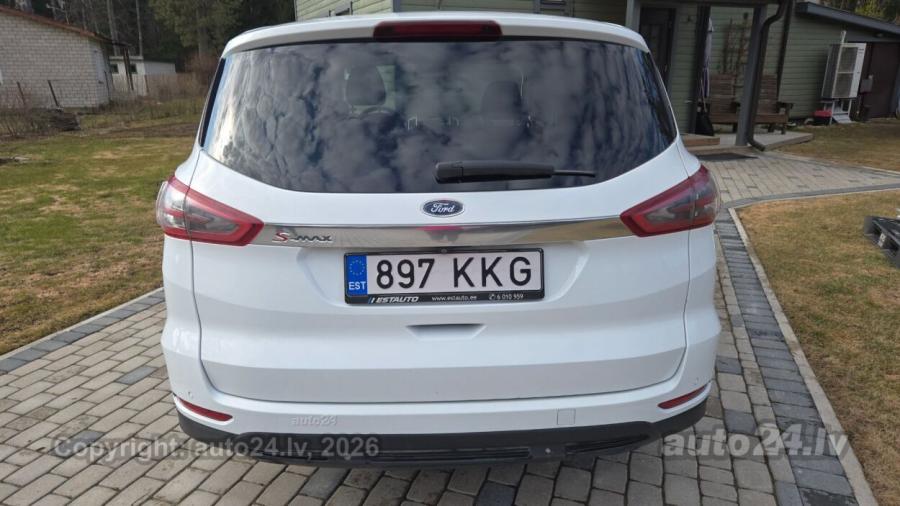 White Ford S-Max 2017 in Tallinn, with an engine capacity of 2.00 L and mileage of 0 thousand km for 10800 €, photo 3 on AUTOMOTO.COM.LV