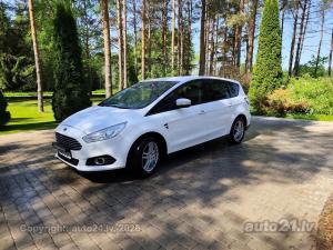 Balts Ford S-Max 2018 Tartu, ar dzinēja tilpumu 2.00 L un nobraukumu 283 tūkst. km par 9500 €, foto  vietnē AUTOMOTO.COM.LV