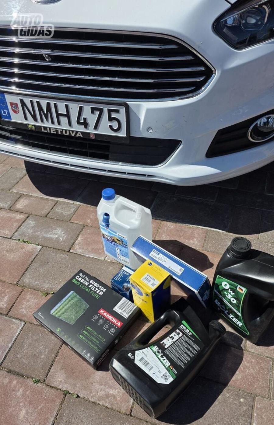 White Ford S-Max 2018 in Plunge, with an engine capacity of 2.00 L and mileage of 240 thousand km for 11800 €, photo 12 on AUTOMOTO.COM.LV
