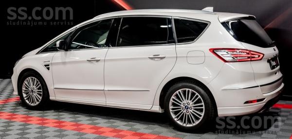 Balts Ford S-Max 2020 Tallina, ar dzinēja tilpumu 2.00 L un nobraukumu 216 tūkst. km par 13300 €, foto 2 vietnē AUTOMOTO.COM.LV