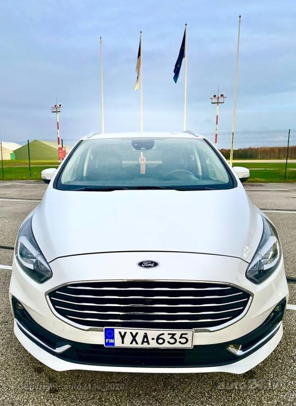 Balts Ford S-Max 2020 Pērnava, ar dzinēja tilpumu 2.00 L un nobraukumu 174 tūkst. km par 15999 €, foto 1 vietnē AUTOMOTO.COM.LV