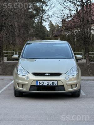 Dzeltens Ford S-Max 2006 Rīga, ar dzinēja tilpumu 2.00 L un nobraukumu 262 tūkst. km par 2495 €, foto  vietnē AUTOMOTO.COM.LV