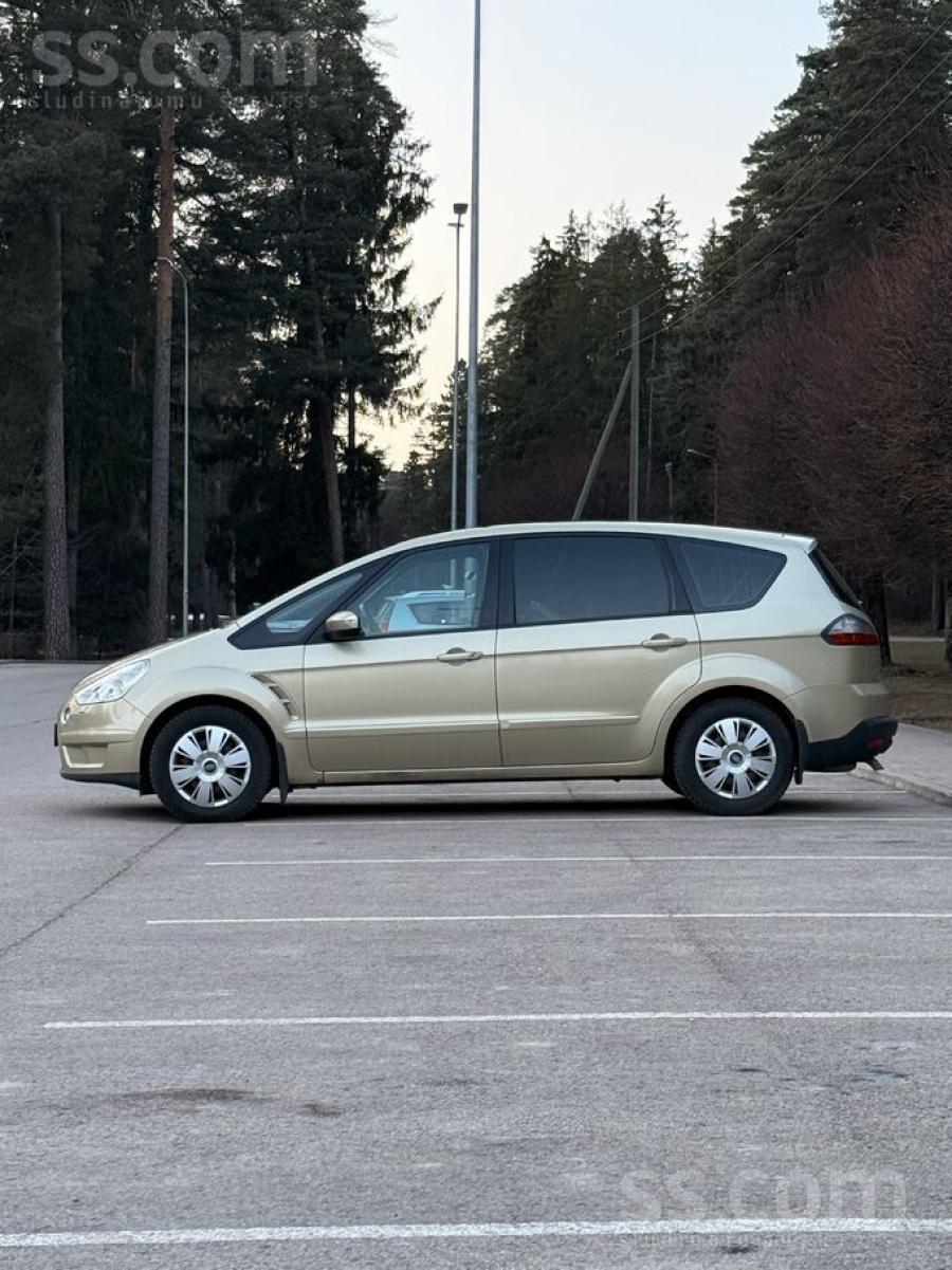 Dzeltens Ford S-Max 2006 Rīga, ar dzinēja tilpumu 2.00 L un nobraukumu 262 tūkst. km par 2495 €, foto 4 vietnē AUTOMOTO.COM.LV