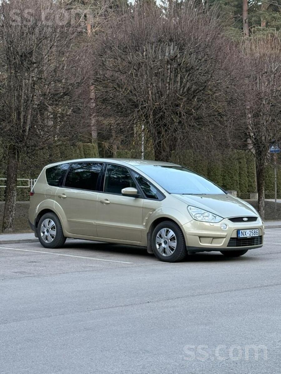 Dzeltens Ford S-Max 2006 Rīga, ar dzinēja tilpumu 2.00 L un nobraukumu 262 tūkst. km par 2495 €, foto 5 vietnē AUTOMOTO.COM.LV