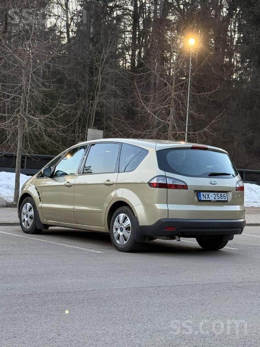 Dzeltens Ford S-Max 2006 Rīga, ar dzinēja tilpumu 2.00 L un nobraukumu 262 tūkst. km par 2495 €, foto 6 vietnē AUTOMOTO.COM.LV