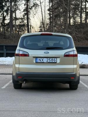 Dzeltens Ford S-Max 2006 Rīga, ar dzinēja tilpumu 2.00 L un nobraukumu 262 tūkst. km par 2495 €, foto 7 vietnē AUTOMOTO.COM.LV