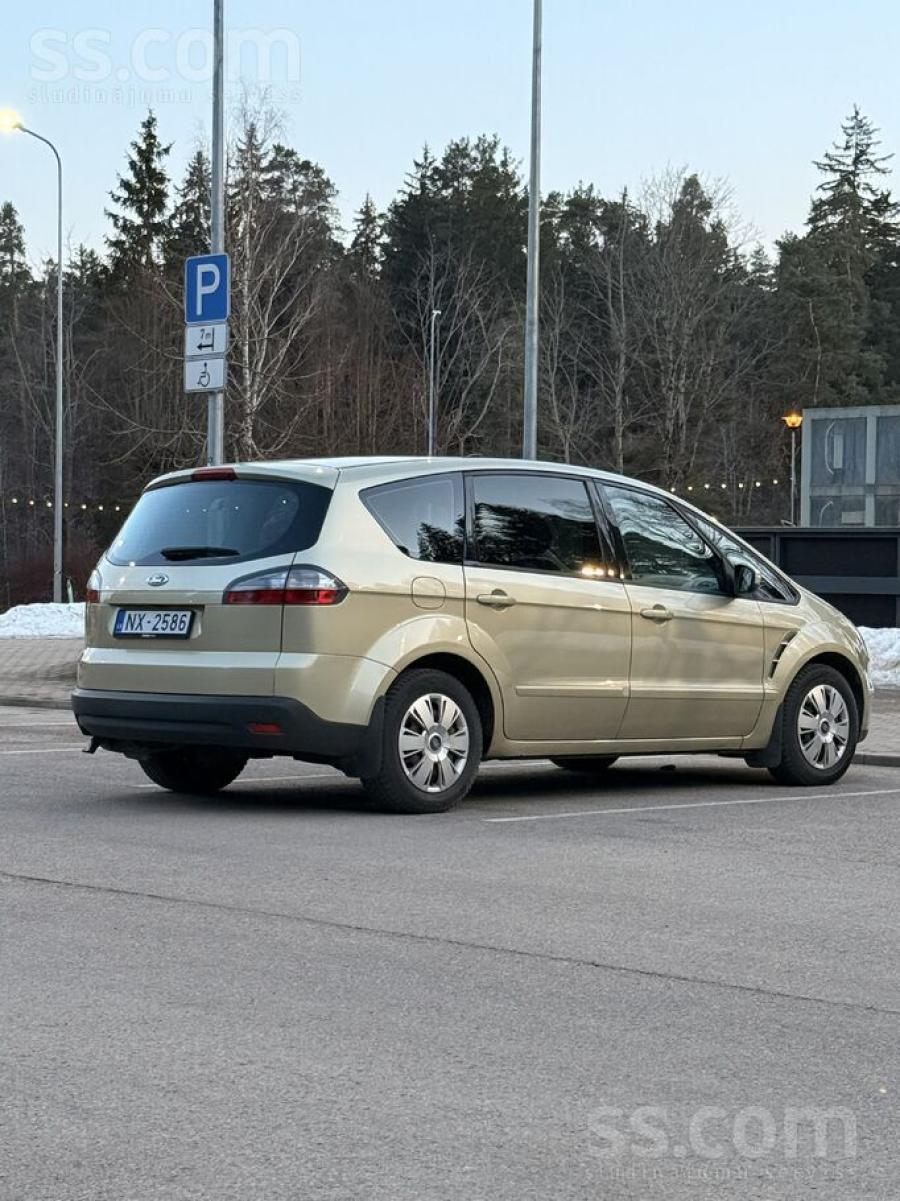 Dzeltens Ford S-Max 2006 Rīga, ar dzinēja tilpumu 2.00 L un nobraukumu 262 tūkst. km par 2495 €, foto 8 vietnē AUTOMOTO.COM.LV