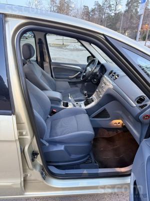 Dzeltens Ford S-Max 2006 Rīga, ar dzinēja tilpumu 2.00 L un nobraukumu 262 tūkst. km par 2495 €, foto 14 vietnē AUTOMOTO.COM.LV