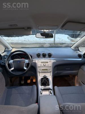 Dzeltens Ford S-Max 2006 Rīga, ar dzinēja tilpumu 2.00 L un nobraukumu 262 tūkst. km par 2495 €, foto 16 vietnē AUTOMOTO.COM.LV