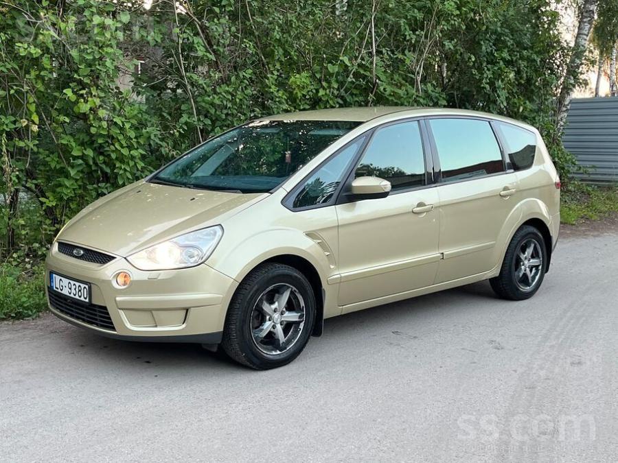 Yellow Ford S-Max 2007 in Riga, with an engine capacity of 2.00 L and mileage of 0 thousand km for 1799 €, photo 1 on AUTOMOTO.COM.LV