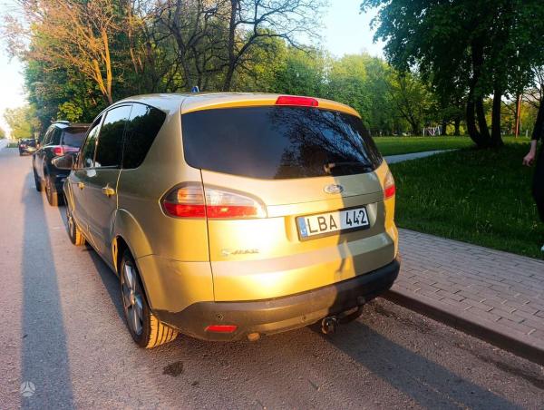 Yellow Ford S-Max 2007 in Vilkaviskis, with an engine capacity of 1.75 L and mileage of 3 thousand km for 1950 €, photo 5 on AUTOMOTO.COM.LV