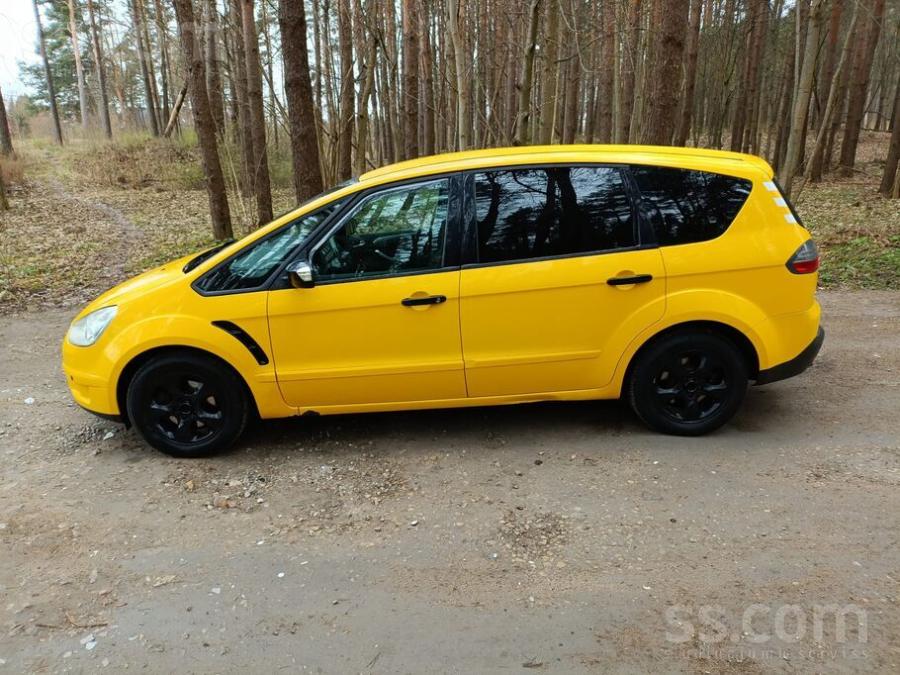 Yellow Ford S-Max 2009 in Riga, with an engine capacity of 2.00 L and mileage of 339 thousand km for 3200 €, photo 6 on AUTOMOTO.COM.LV