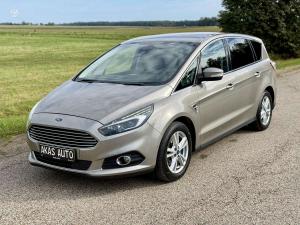 Dzeltens Ford S-Max 2016 Vilkaviškis, ar dzinēja tilpumu 2.00 L un nobraukumu 263 tūkst. km par 8900 €, foto  vietnē AUTOMOTO.COM.LV