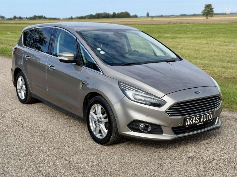 Dzeltens Ford S-Max 2016 Vilkaviškis, ar dzinēja tilpumu 2.00 L un nobraukumu 263 tūkst. km par 8900 €, foto 3 vietnē AUTOMOTO.COM.LV