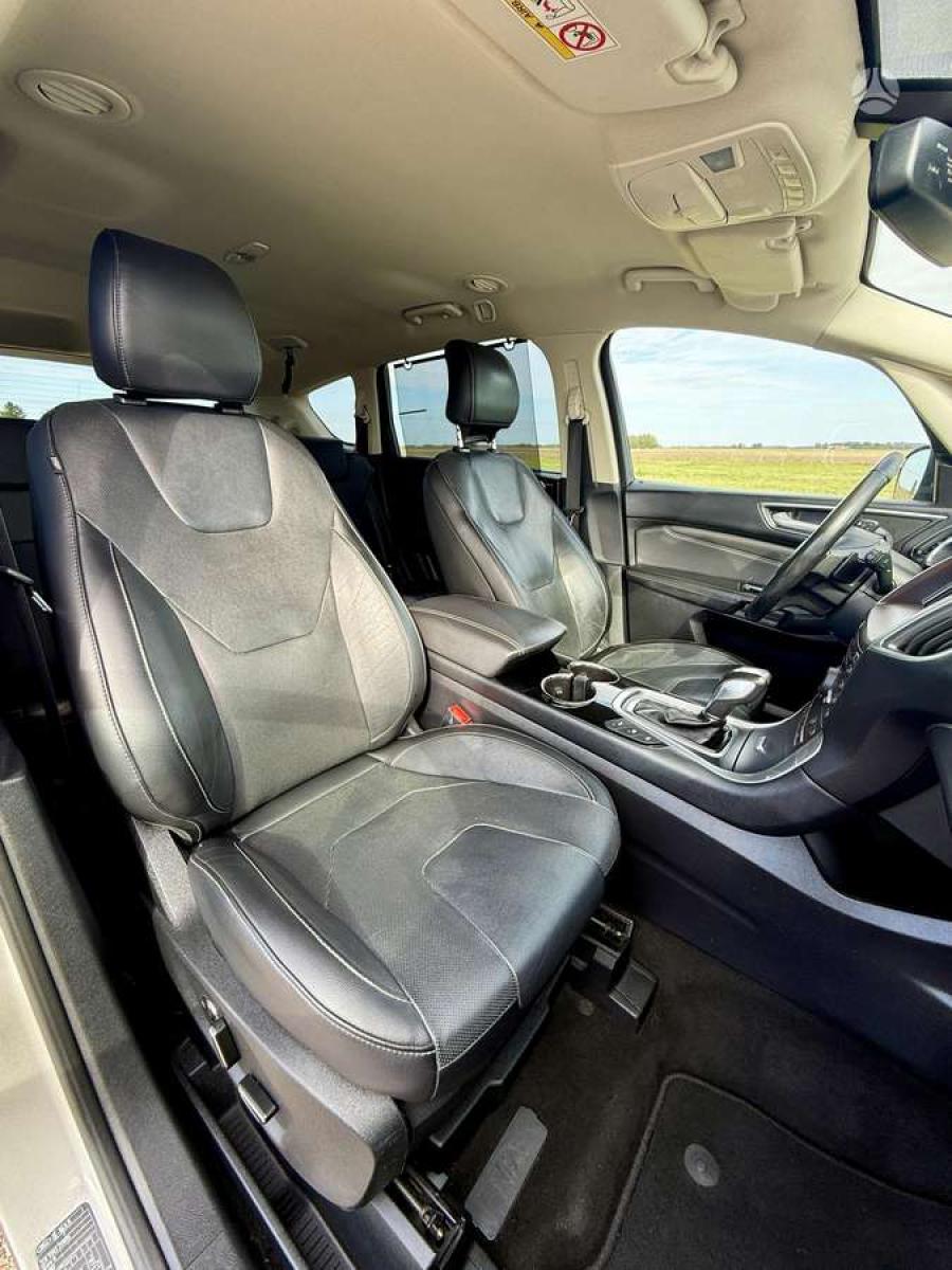 Dzeltens Ford S-Max 2016 Vilkaviškis, ar dzinēja tilpumu 2.00 L un nobraukumu 263 tūkst. km par 8900 €, foto 21 vietnē AUTOMOTO.COM.LV