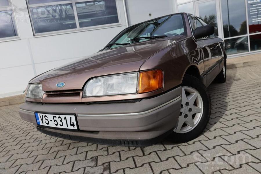 Brūns Ford Scorpio 1989 Rīga, ar dzinēja tilpumu 2.00 L un nobraukumu 277 tūkst. km par 2495 €, foto 3 vietnē AUTOMOTO.COM.LV