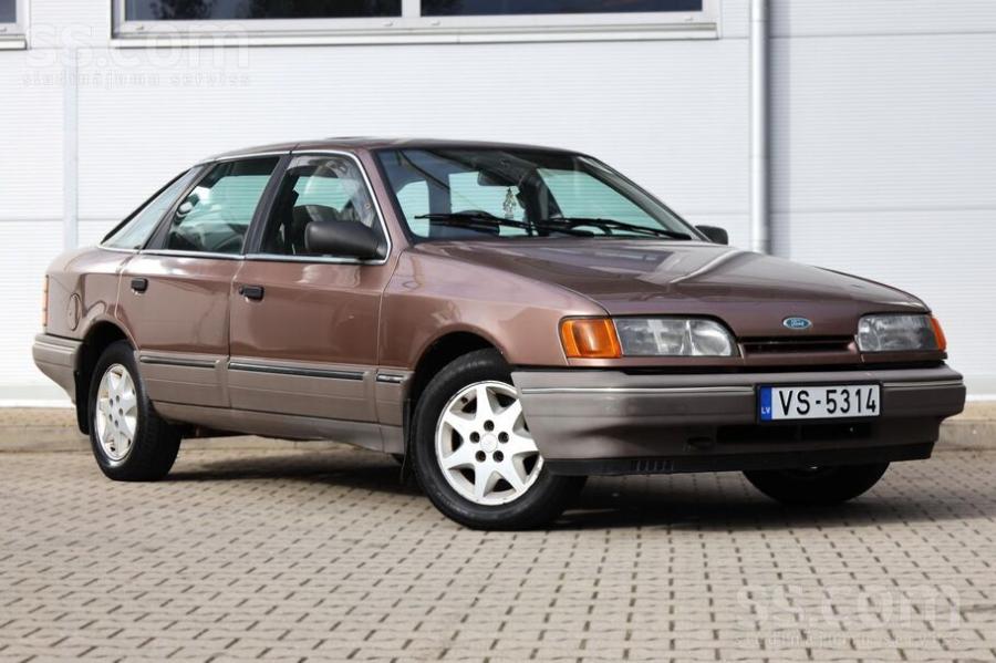 Brūns Ford Scorpio 1989 Rīga, ar dzinēja tilpumu 2.00 L un nobraukumu 277 tūkst. km par 2495 €, foto 5 vietnē AUTOMOTO.COM.LV