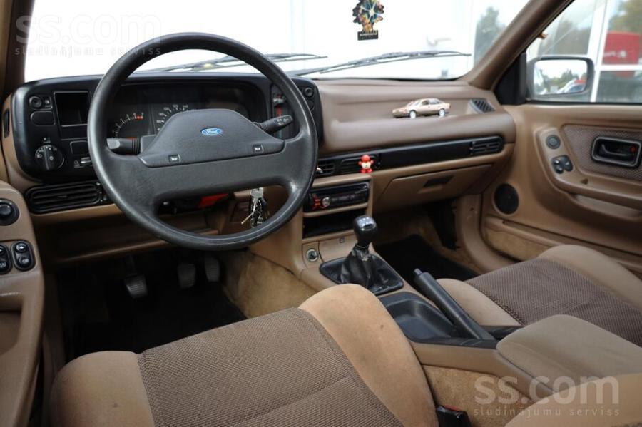 Brūns Ford Scorpio 1989 Rīga, ar dzinēja tilpumu 2.00 L un nobraukumu 277 tūkst. km par 2495 €, foto 10 vietnē AUTOMOTO.COM.LV