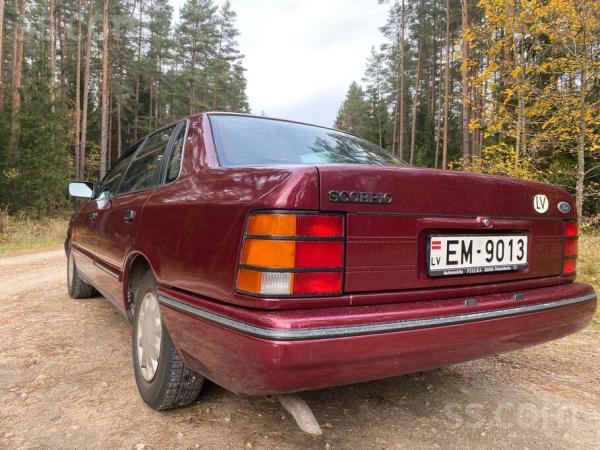Ford Scorpio 1991 Rīga, ar dzinēja tilpumu 2.00 L un nobraukumu 150 tūkst. km par 2500 €, foto 4 vietnē AUTOMOTO.COM.LV