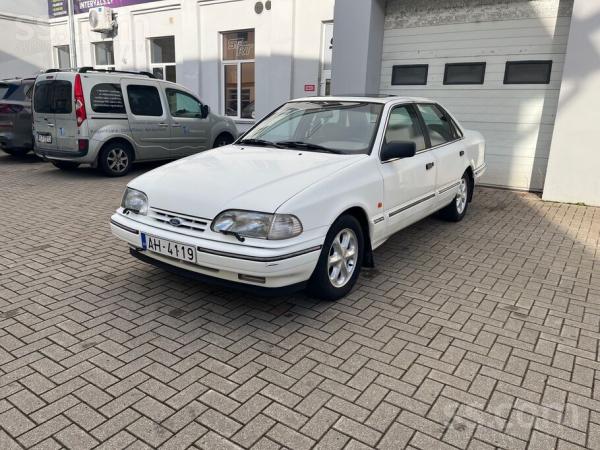 Белый Форд Скорпио 1993 в Рига, объемом двигателя 2.00 л и пробегом 231 тыс. км за 2400 €, фото 2 на AUTOMOTO.COM.LV
