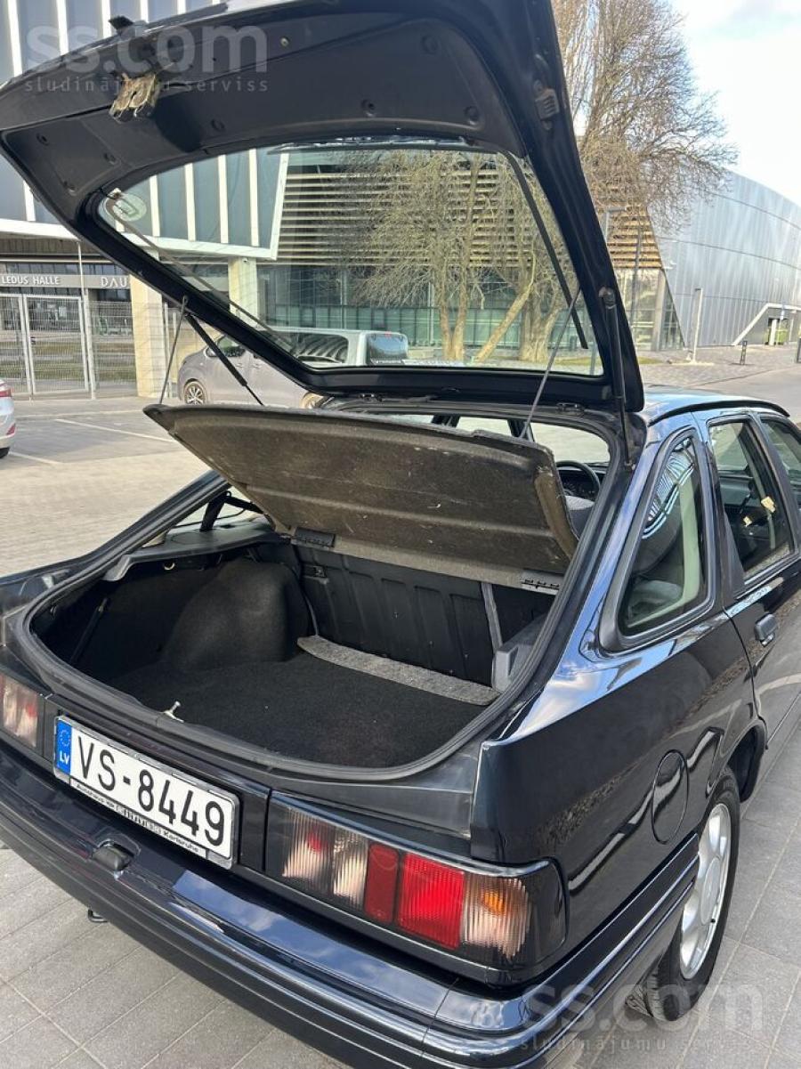 Zils Ford Sierra 1993 Rīga, ar dzinēja tilpumu 2.00 L un nobraukumu 29 tūkst. km par 5500 €, foto 16 vietnē AUTOMOTO.COM.LV