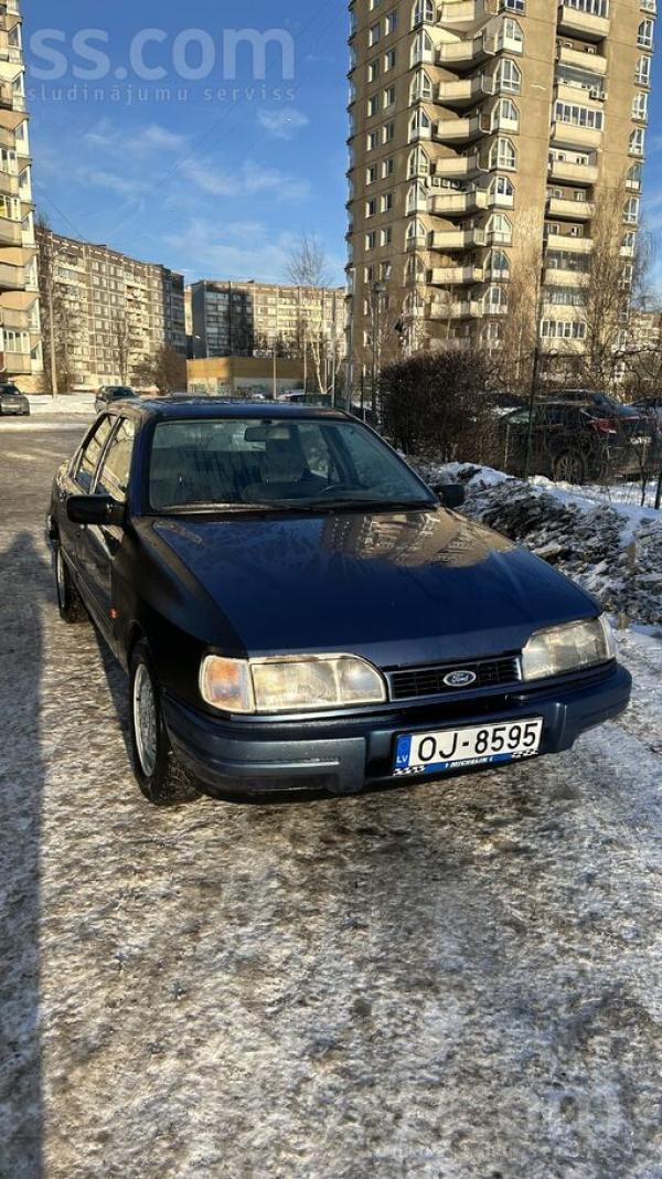 Синий Форд Сиерра 1992 в Рига, объемом двигателя 2.00 л и пробегом 163 тыс. км за 2400 €, фото 1 на AUTOMOTO.COM.LV