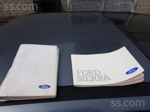 Grey Ford Sierra 1989 in Riga, with an engine capacity of 2.00 L and mileage of 130 thousand km for 4000 €, photo 17 on AUTOMOTO.COM.LV