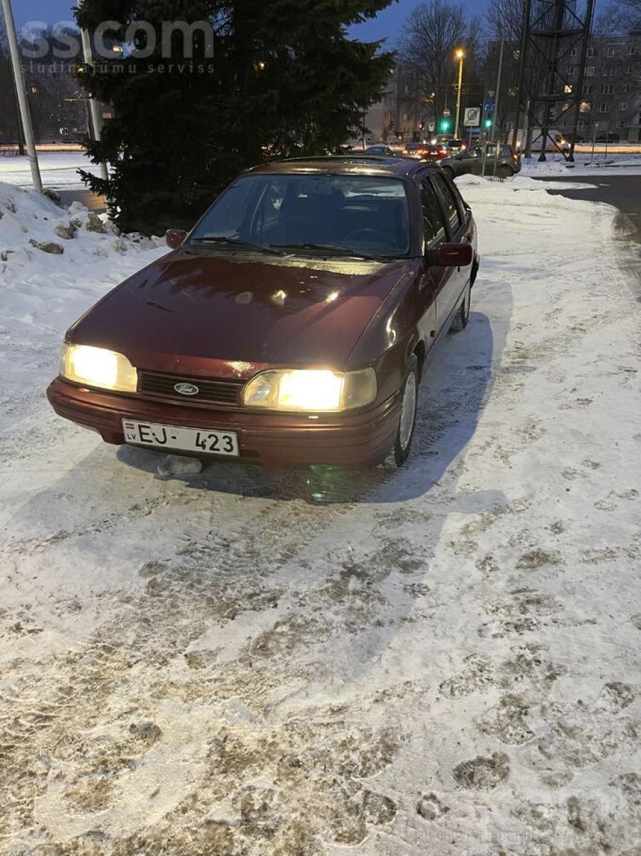 Красный Форд Сиерра 1992 в Рига, объемом двигателя 1.80 л и пробегом 137 тыс. км за 1950 €, фото 5 на AUTOMOTO.COM.LV