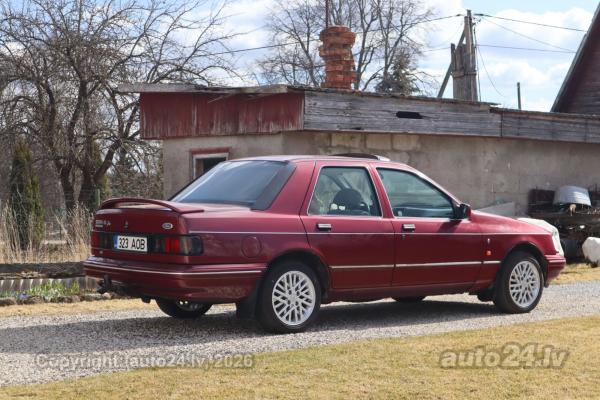 Red Ford Sierra 1991 in Valga, with an engine capacity of 2.50 L and mileage of 0 thousand km for 5000 €, photo 4 on AUTOMOTO.COM.LV