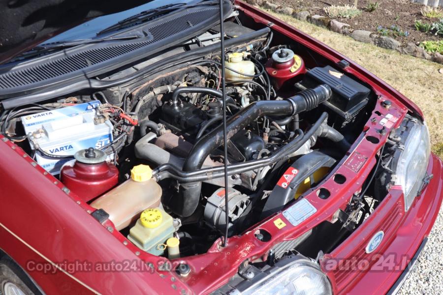 Red Ford Sierra 1991 in Valga, with an engine capacity of 2.50 L and mileage of 0 thousand km for 5000 €, photo 8 on AUTOMOTO.COM.LV