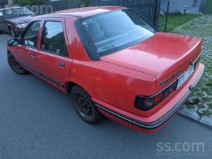 Красный Форд Сиерра 1991 в Таллин, объемом двигателя 1.60 л и пробегом 180 тыс. км за 1800 €, фото 12 на AUTOMOTO.COM.LV