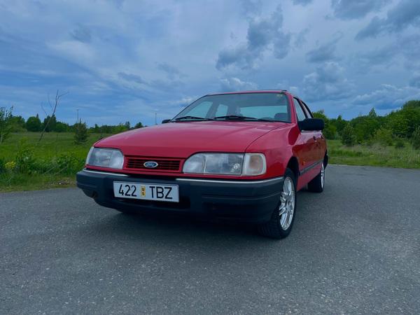 Sarkans Ford Sierra 1991 Tallina, ar dzinēja tilpumu 2.00 L un nobraukumu 102 tūkst. km par 4000 €, foto 3 vietnē AUTOMOTO.COM.LV