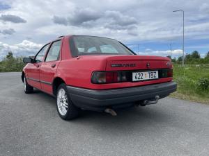Red Ford Sierra 1991 in Tallinn, with an engine capacity of 2.00 L and mileage of 102 thousand km for 4000 €, photo 19 on AUTOMOTO.COM.LV