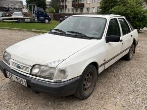 White Ford Sierra 1990 in Kuldiga, with an engine capacity of 2.00 L and mileage of 49 thousand km for 1350 €, photo  on AUTOMOTO.COM.LV