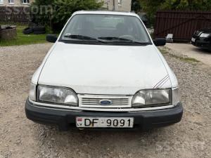 White Ford Sierra 1990 in Kuldiga, with an engine capacity of 2.00 L and mileage of 49 thousand km for 1350 €, photo 3 on AUTOMOTO.COM.LV