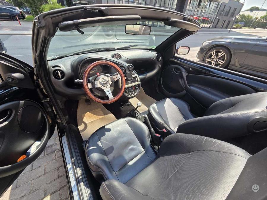 Melns Ford Streetka 2003 Viļņa, ar dzinēja tilpumu 1.60 L un nobraukumu 145 tūkst. km par 2900 €, foto 6 vietnē AUTOMOTO.COM.LV