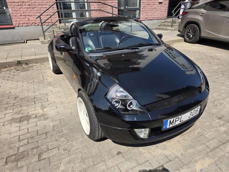 Melns Ford Streetka 2003 Viļņa, ar dzinēja tilpumu 1.60 L un nobraukumu 145 tūkst. km par 2900 €, foto 7 vietnē AUTOMOTO.COM.LV