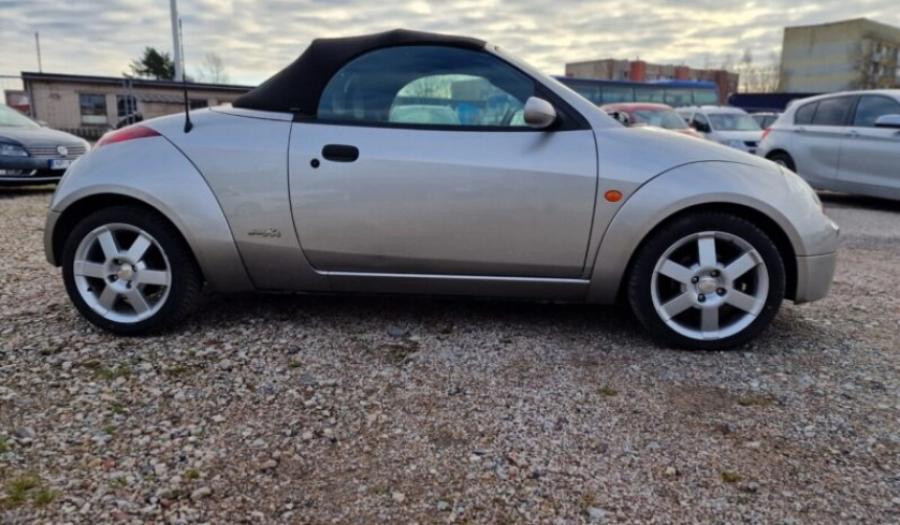 Pelēks Ford Streetka 2003 Rīga, ar dzinēja tilpumu 1.60 L un nobraukumu 142 tūkst. km par 2400 €, foto 6 vietnē AUTOMOTO.COM.LV