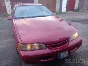 Sarkans Ford Thunderbird 1994 Rīga, ar dzinēja tilpumu 3.80 L un nobraukumu 163 tūkst. km par 2520 €, foto  vietnē AUTOMOTO.COM.LV