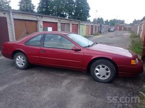 Sarkans Ford Thunderbird 1994 Rīga, ar dzinēja tilpumu 3.80 L un nobraukumu 163 tūkst. km par 2520 €, foto 3 vietnē AUTOMOTO.COM.LV