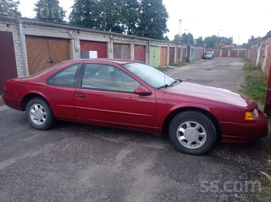 Sarkans Ford Thunderbird 1994 Rīga, ar dzinēja tilpumu 3.80 L un nobraukumu 163 tūkst. km par 2520 €, foto 3 vietnē AUTOMOTO.COM.LV