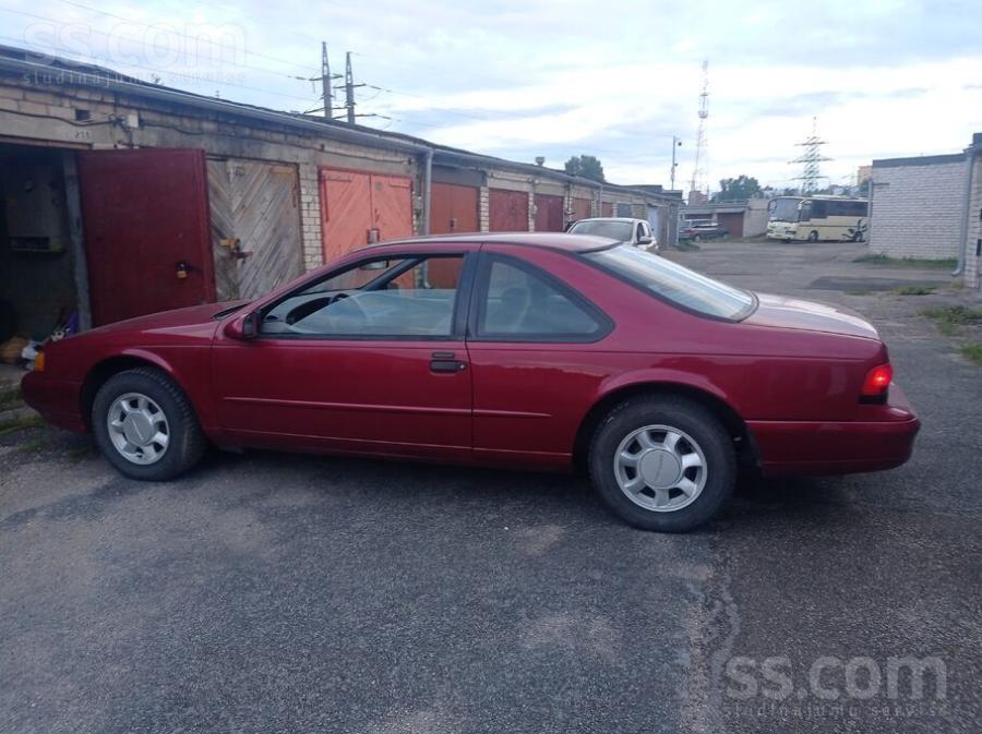 Sarkans Ford Thunderbird 1994 Rīga, ar dzinēja tilpumu 3.80 L un nobraukumu 163 tūkst. km par 2520 €, foto 7 vietnē AUTOMOTO.COM.LV