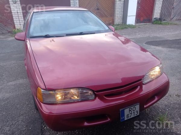 Sarkans Ford Thunderbird 1994 Rīga, ar dzinēja tilpumu 3.80 L un nobraukumu 163 tūkst. km par 2520 €, foto 1 vietnē AUTOMOTO.COM.LV