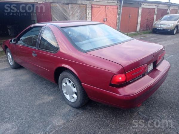 Sarkans Ford Thunderbird 1994 Rīga, ar dzinēja tilpumu 3.80 L un nobraukumu 163 tūkst. km par 2520 €, foto 6 vietnē AUTOMOTO.COM.LV