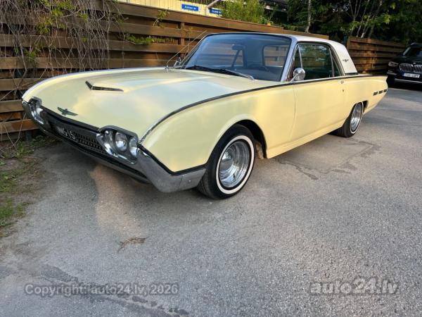 Dzeltens Ford Thunderbird 1962 Tallina, ar dzinēja tilpumu 6.40 L un nobraukumu 38 tūkst. km par 17000 €, foto 1 vietnē AUTOMOTO.COM.LV